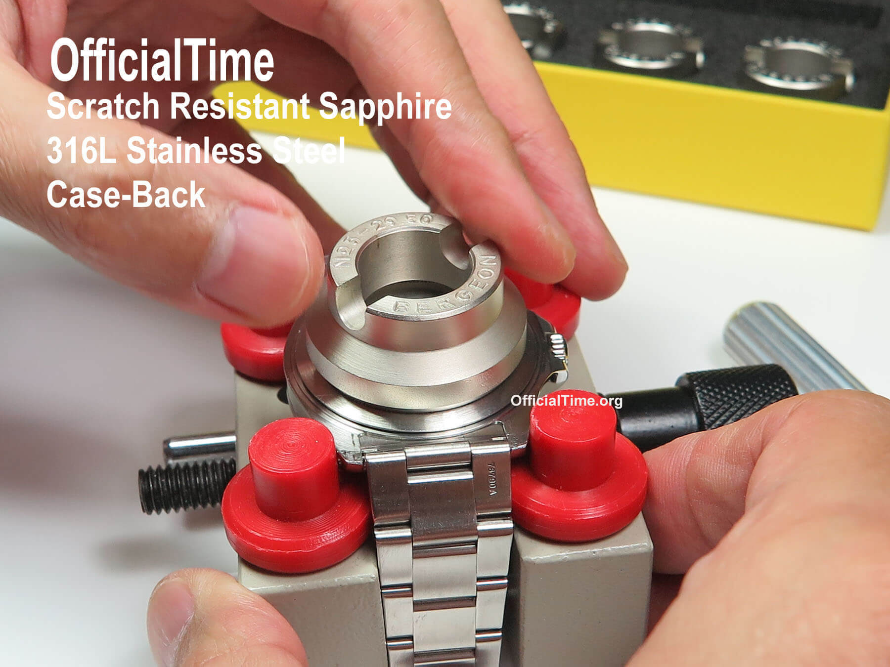 Rolex Collection | OT Sapphire Exhibition Case Back for Rolex