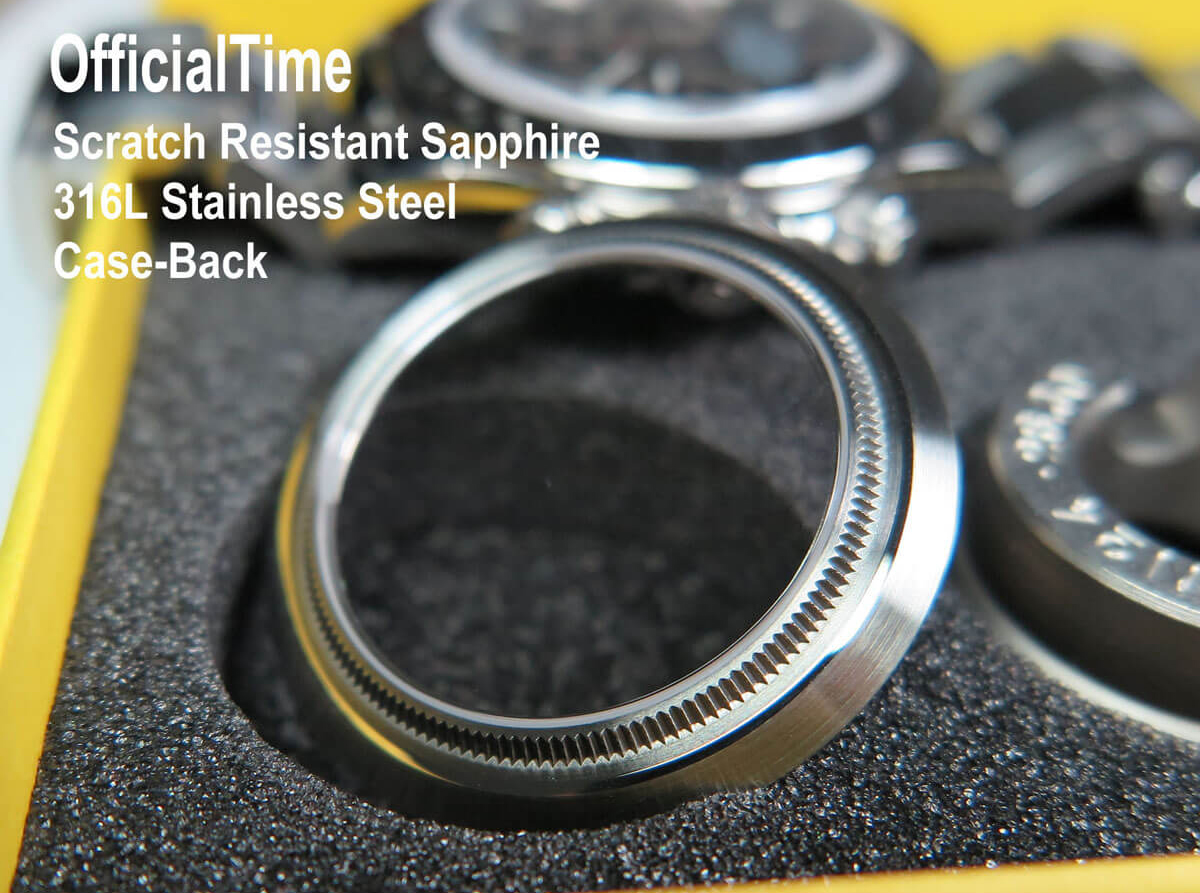 Rolex Collection | OT Sapphire Exhibition Case Back for Rolex