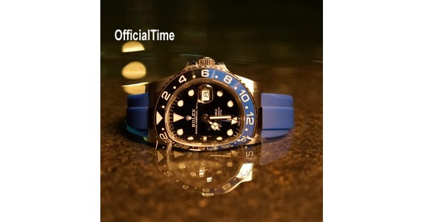 OfficialTime Rubber Strap - The Perfect Upgrade for Your Rolex Watch