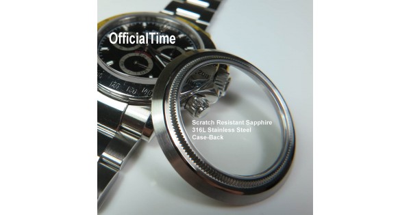 OfficialTime's Transparent Case Back for your Rolex