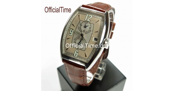 Franck Muller Style - OfficialTime Genuine Alligator Leather Strap