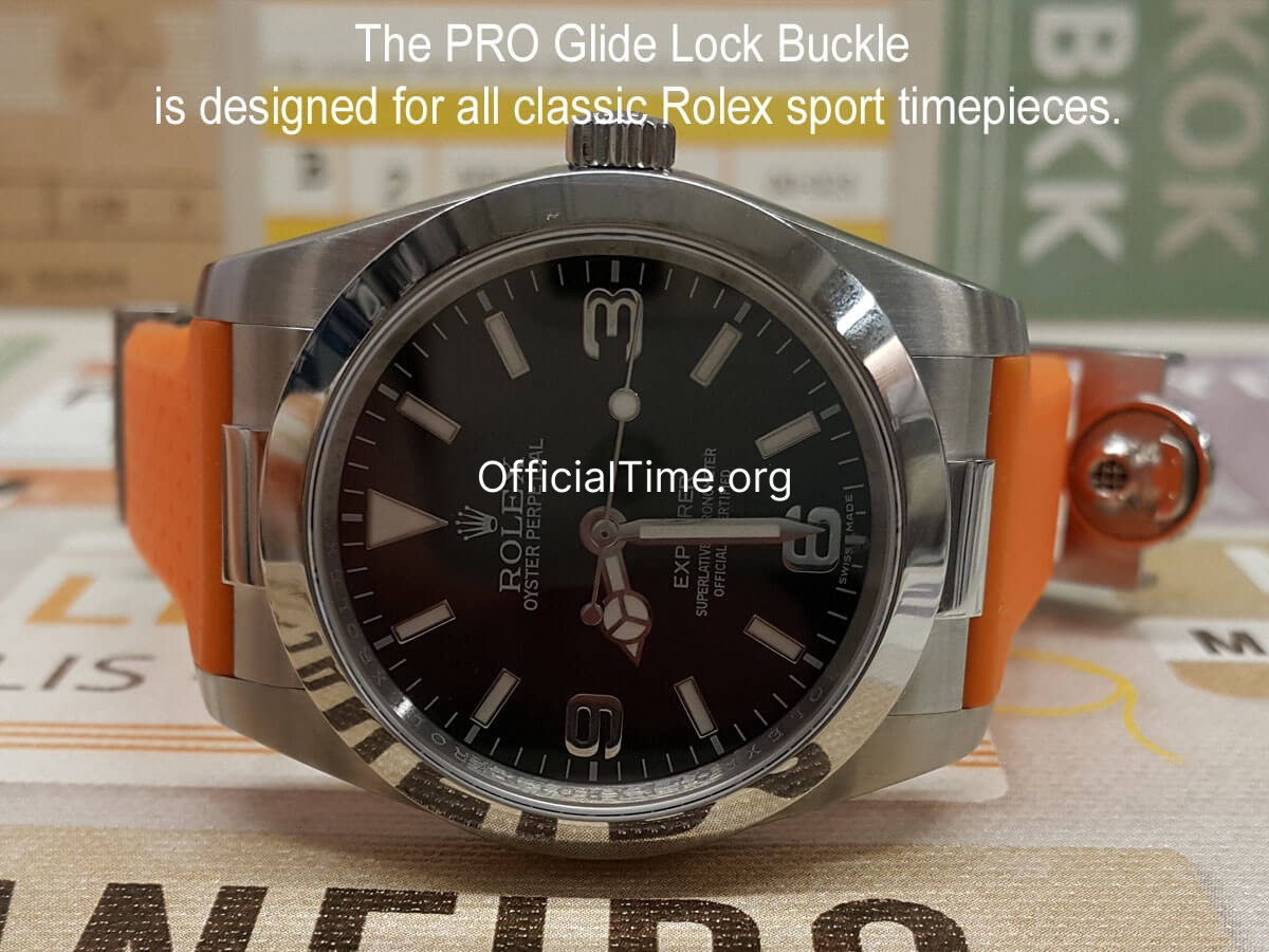 Rolex Style PRO Glide-Lock Clasp | Buckle for Rolex