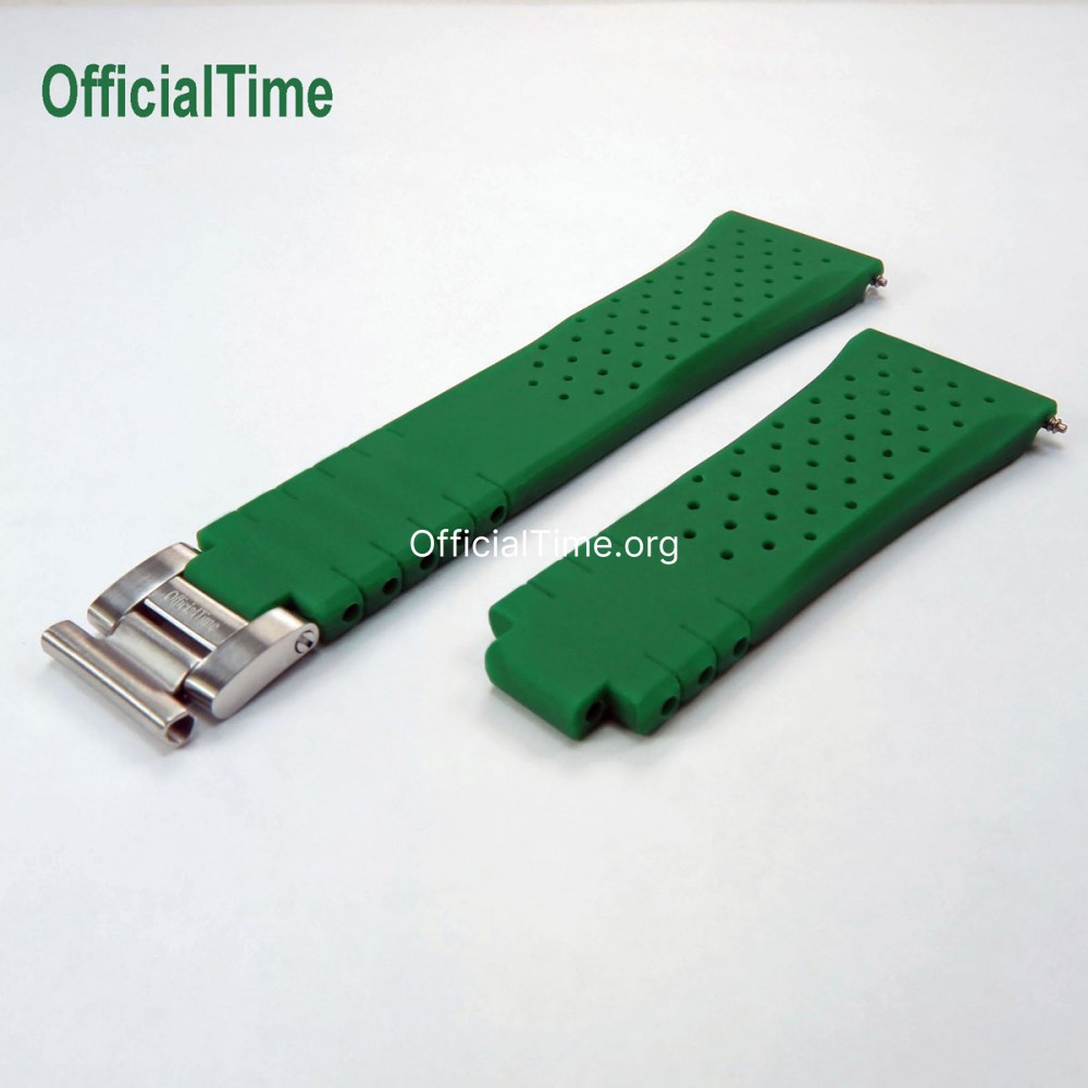 Rolex Submariner Style | OfficialTime Breathable Rubber Strap for Rolex
