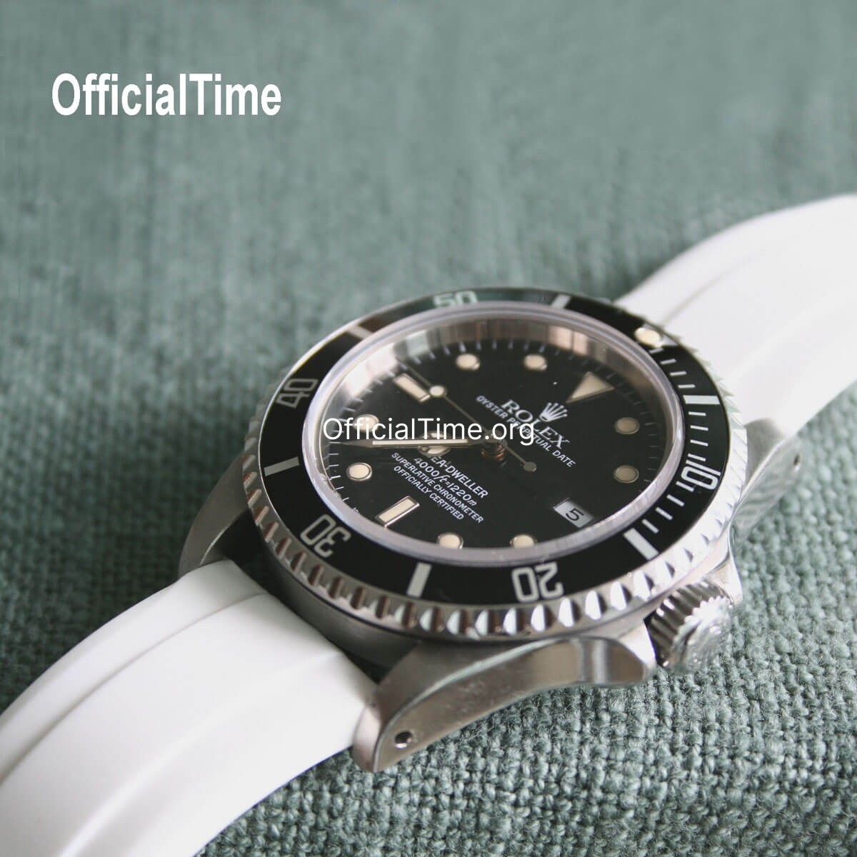Rolex Sea-Dweller Style | OfficialTime Airflow Rubber Straps for Rolex