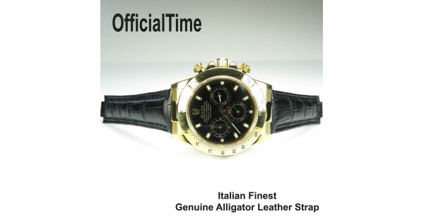 Rolex Collection | Genuine Alligator Strap for Rolex