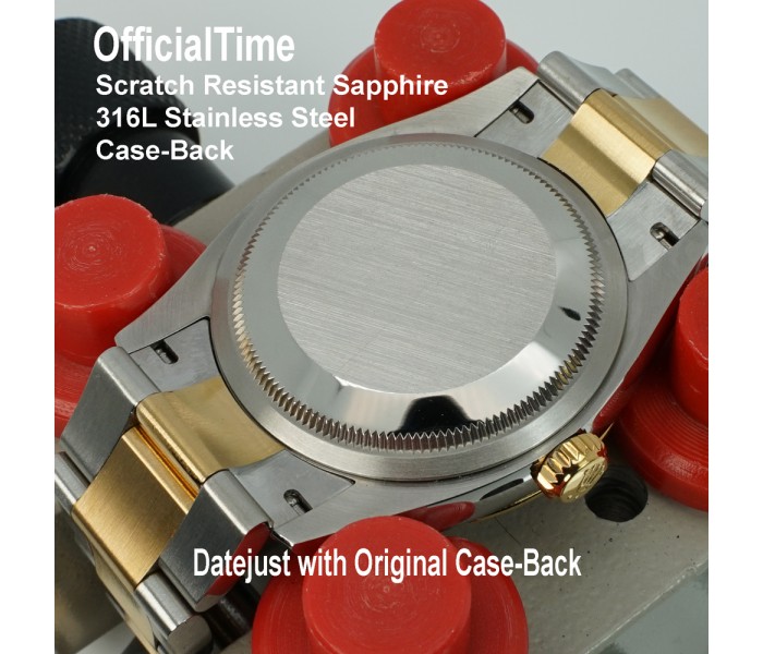 Rolex Datejust - Sapphire Exhibition Case Back